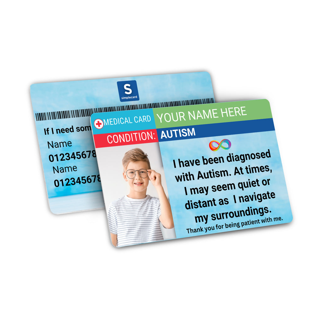 Simple Card – Medical Awareness Cards & ID Accessories