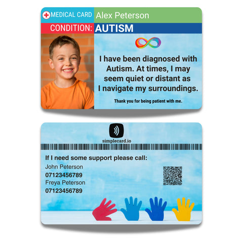 Disability ID Card – Daily Assistance & Medical Info