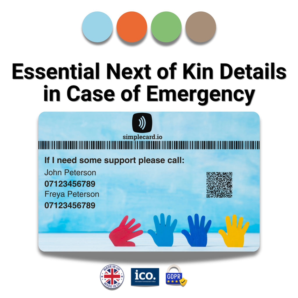 Disability ID Card – Daily Assistance & Medical Info